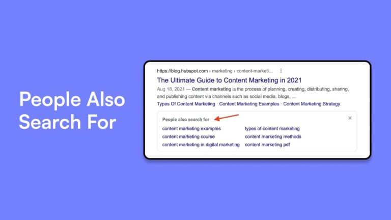 How to Use "People Also Search For" to Drive More Traffic to Websites?